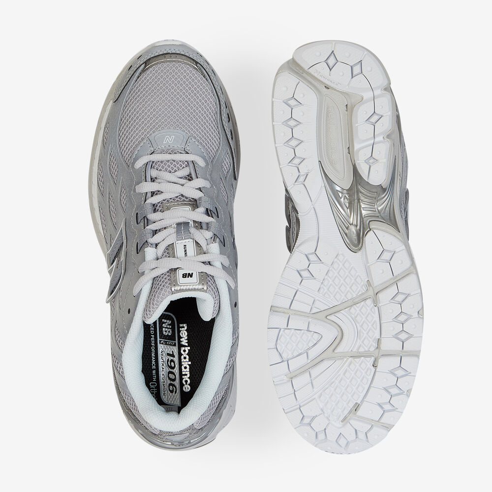 NEW BALANCE 1906 PHANTOM FIT SNEAKERS HOMME - GRIS - LACETS | Courir.com