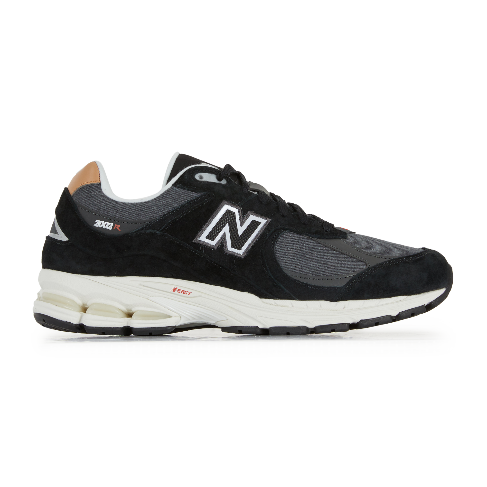 NEW BALANCE 2002R DENIM BLACK/WHITE - SNEAKERS MEN | Courir.com