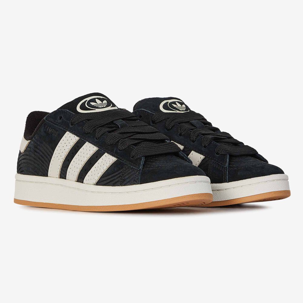 ADIDAS ORIGINALS CAMPUS 00s SNEAKERS FEMME - NOIR/BEIGE - LACETS ...