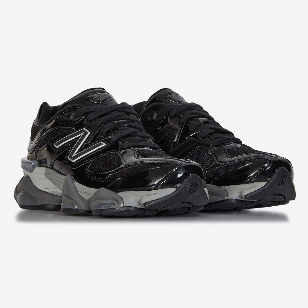 NEW BALANCE 9060 PATENT SNEAKERS FEMME - NOIR - LACETS | Courir.com