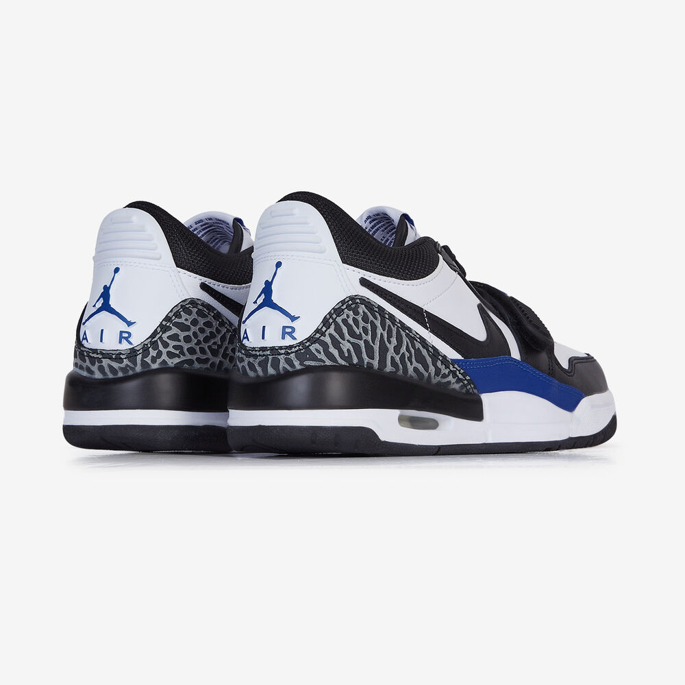 JORDAN LEGACY 312 SNEAKERS ENFANT - BLANC/BLEU - SCRATCH,LACETS ...