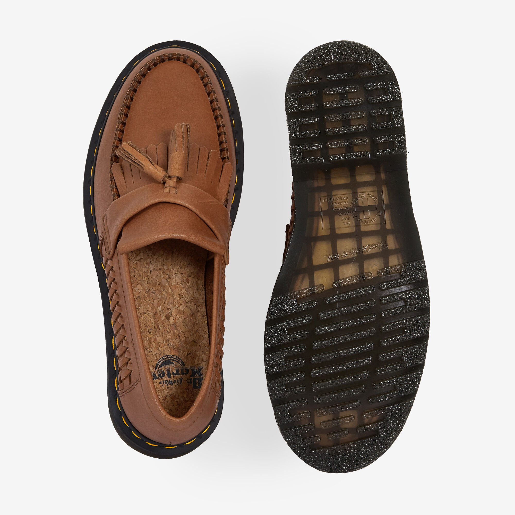 DR MARTENS ADRIAN WOVEN MARRON/NOIR - SNEAKERS HOMME | Courir.com