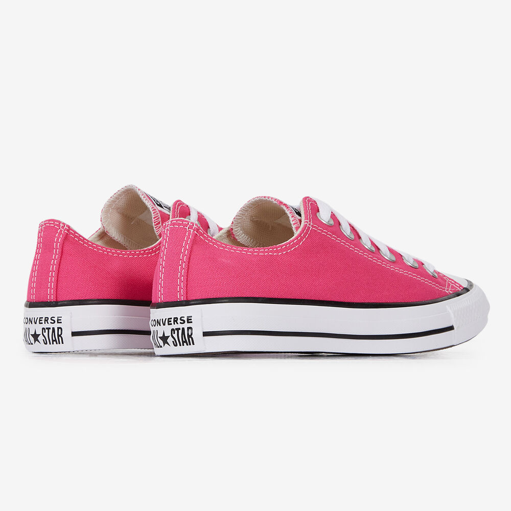 CONVERSE CHUCK TAYLOR ALL STAR OX SNEAKERS FEMME - FUCHSIA - LACETS ...