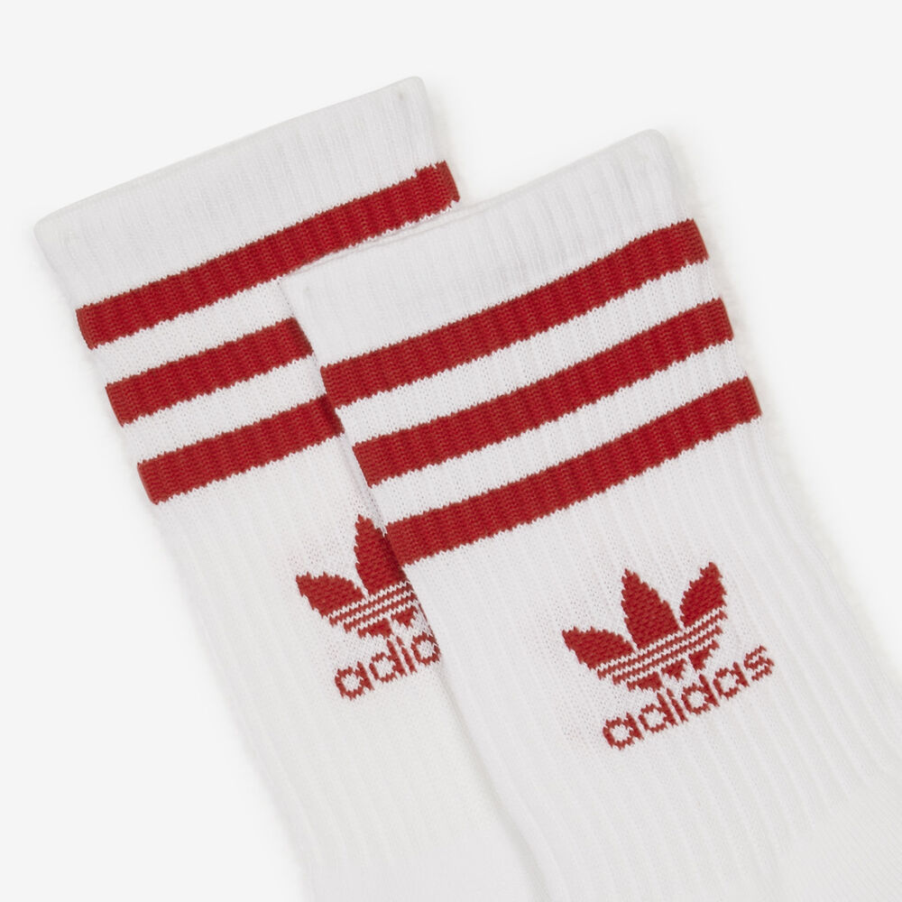 ADIDAS ORIGINALS CHAUSSETTES X3 CREW 3 STRIPES CHAUSSETTE MIXTE - ROSE ...