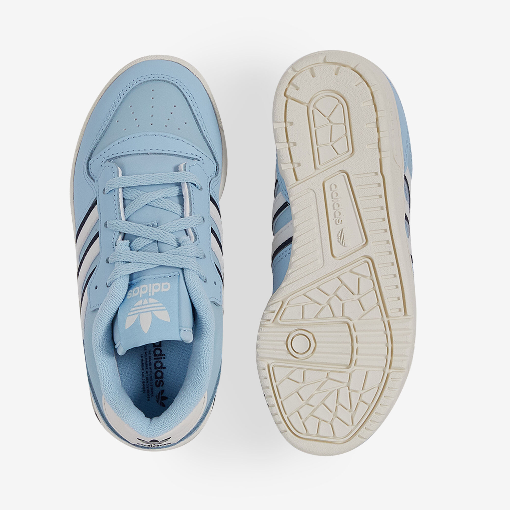 ADIDAS ORIGINALS RIVALRY LOW BLUE/WHITE - SNEAKERS KIDS | Courir.com