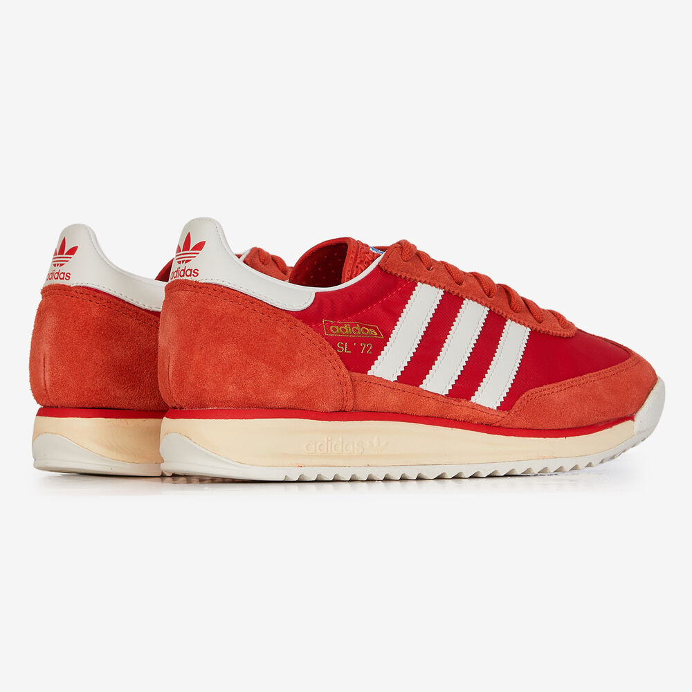 ADIDAS ORIGINALS SL 72 RS SNEAKERS HOMME - ROUGE/BLANC - LACETS ...