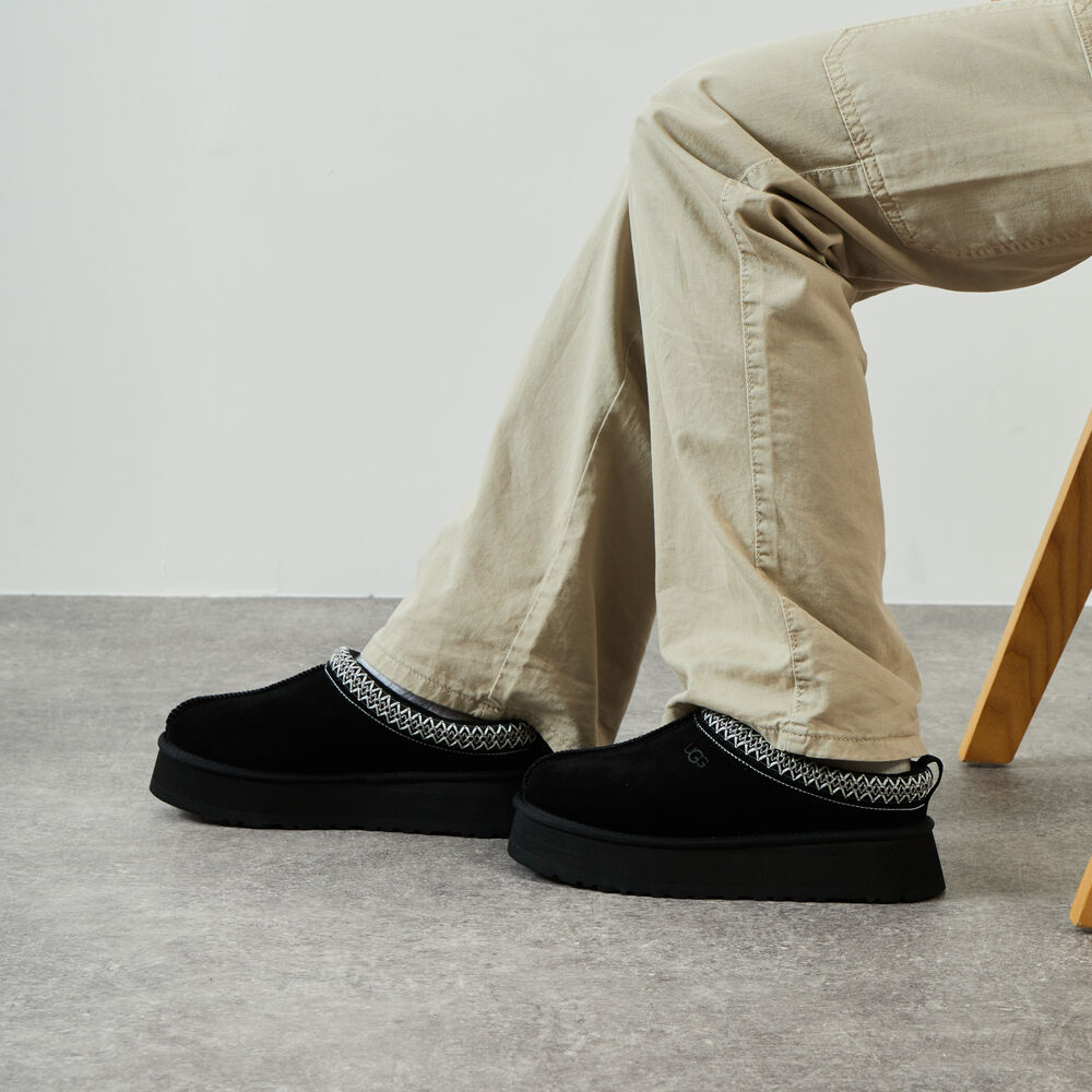 UGG TAZZ II SNEAKERS FEMME - NOIR - À ENFILER/SLIP ON | Courir.com