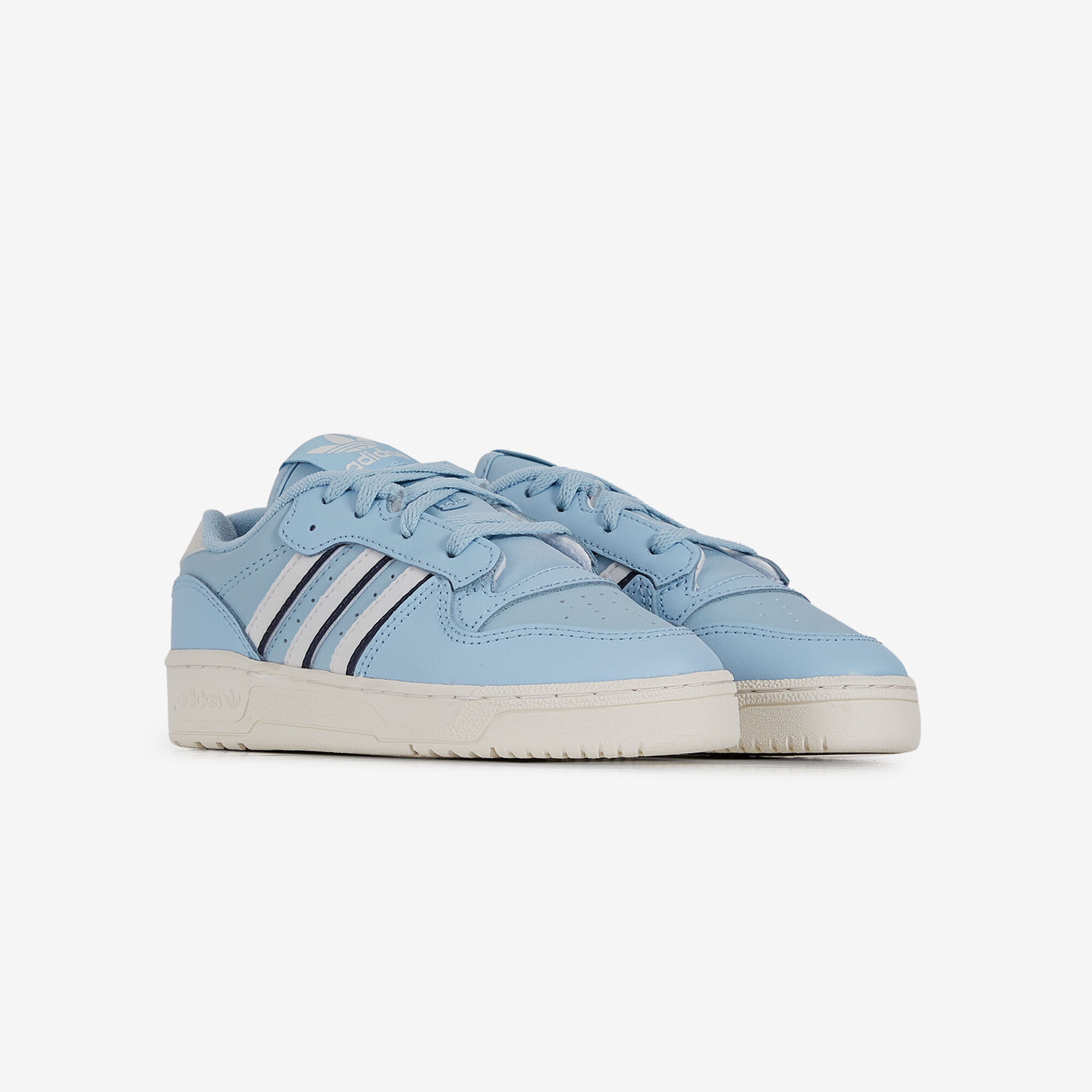 ADIDAS ORIGINALS RIVALRY LOW BLUE/WHITE - SNEAKERS KIDS | Courir.com