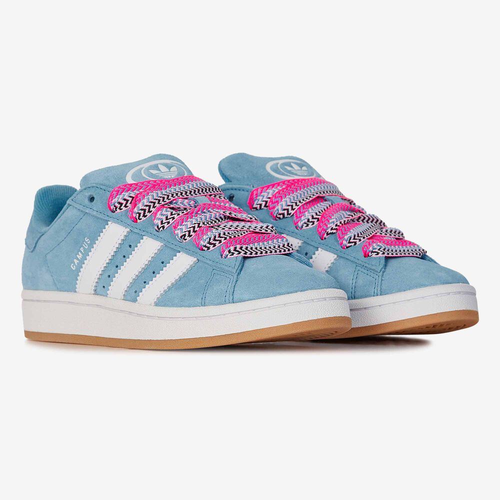 ADIDAS ORIGINALS CAMPUS 00s LACES SNEAKERS FEMME - BLEU - LACETS ...
