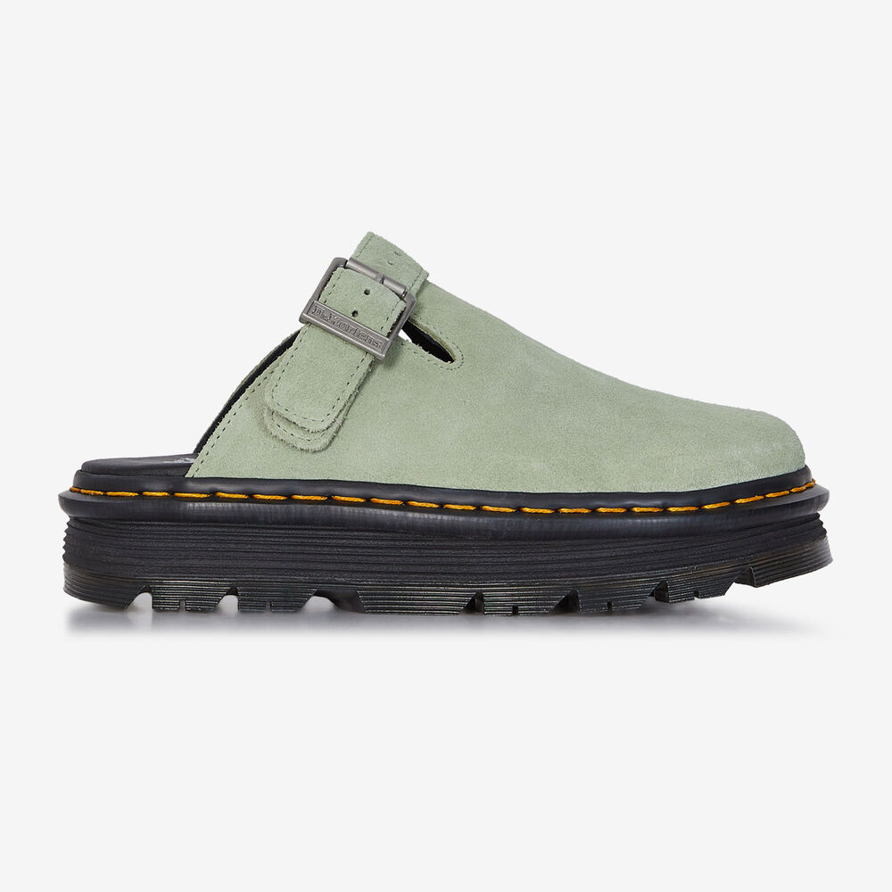 DR MARTENS ZEBZAG MULE GREEN - SNEAKERS WOMEN | Courir.com
