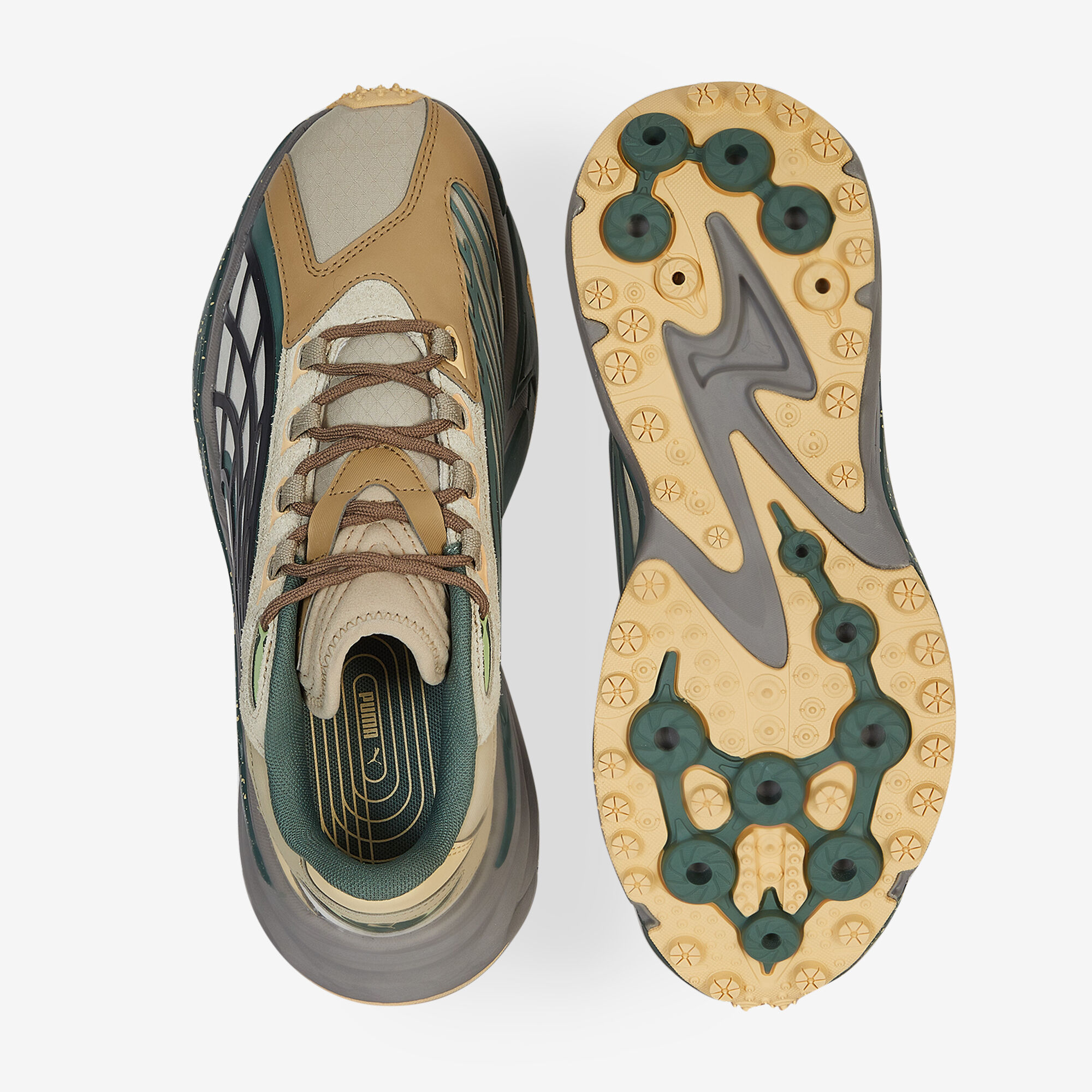 PUMA SPIREX BEIGE/KHAKI - SNEAKERS MEN | Courir.com