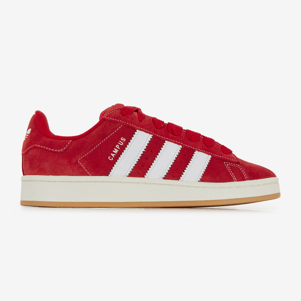 ADIDAS ORIGINALS CAMPUS 00s SNEAKERS HOMME - ROUGE/BEIGE - LACETS ...