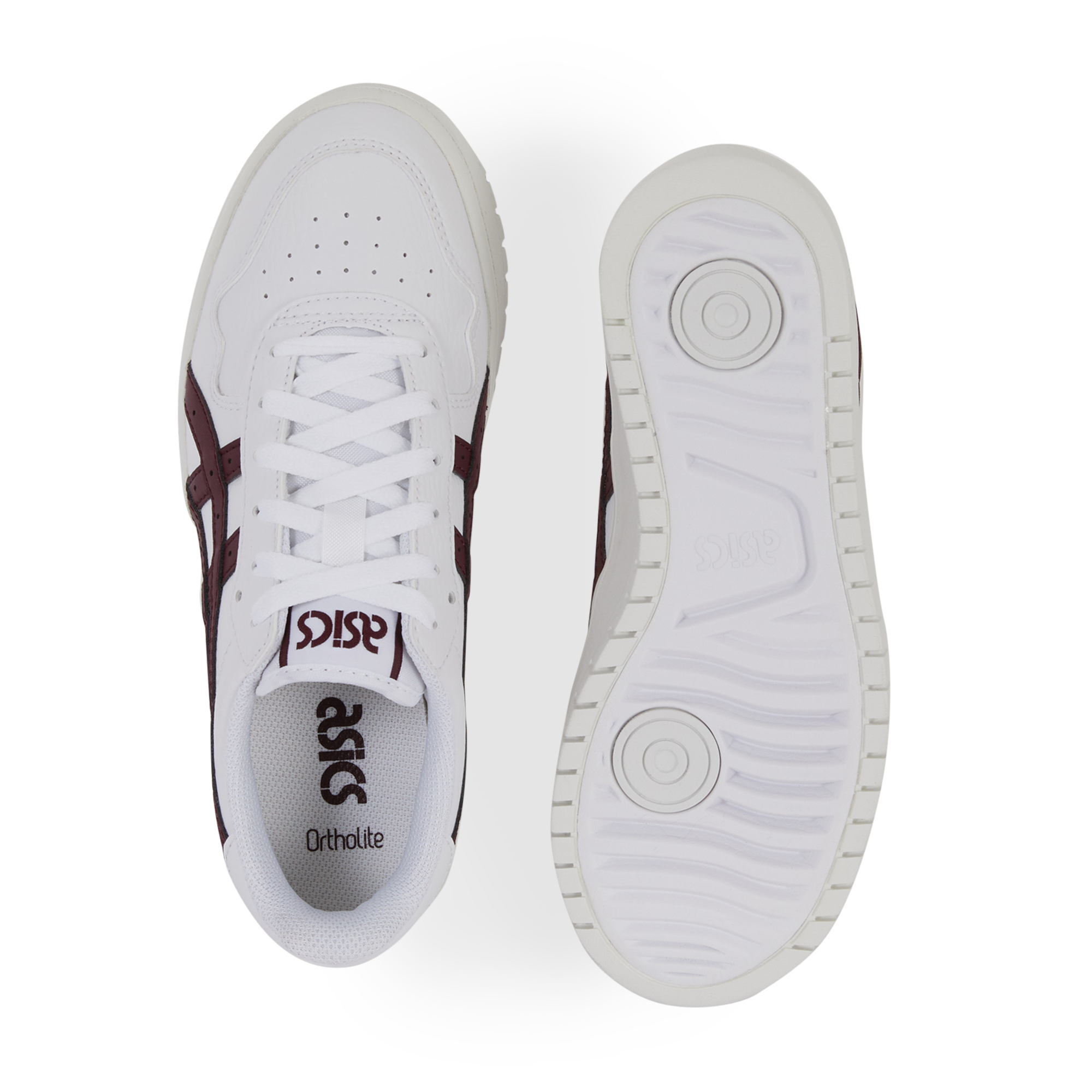 ASICS JAPAN S PF WHITE/BURGUNDY - SNEAKERS WOMEN | Courir.com