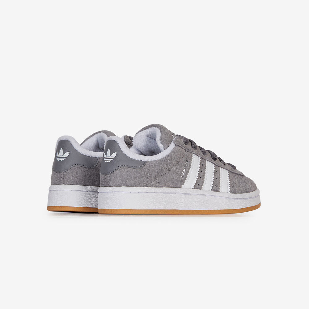ADIDAS ORIGINALS CAMPUS 00s EL SNEAKERS ENFANT - GRIS/BLANC - LACETS ...