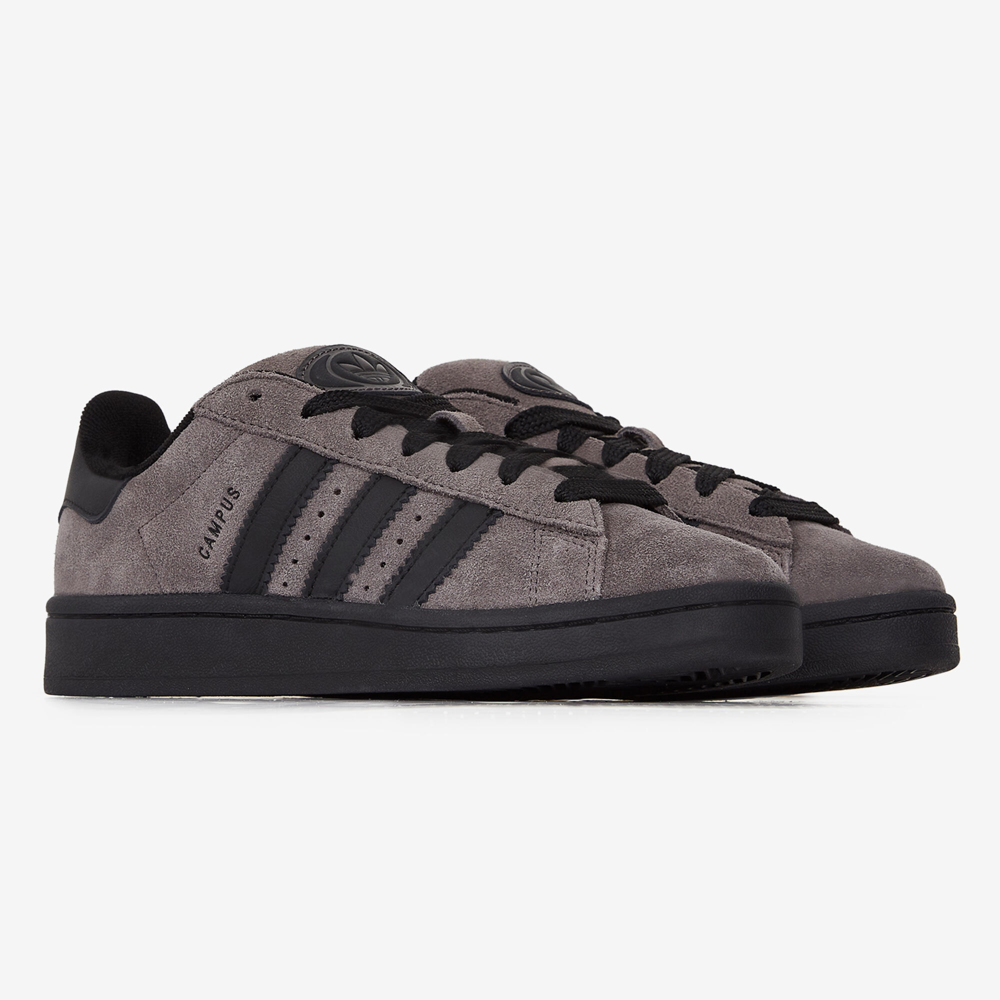 ADIDAS ORIGINALS CAMPUS 00s SNEAKERS FEMME - GRIS/NOIR - LACETS ...