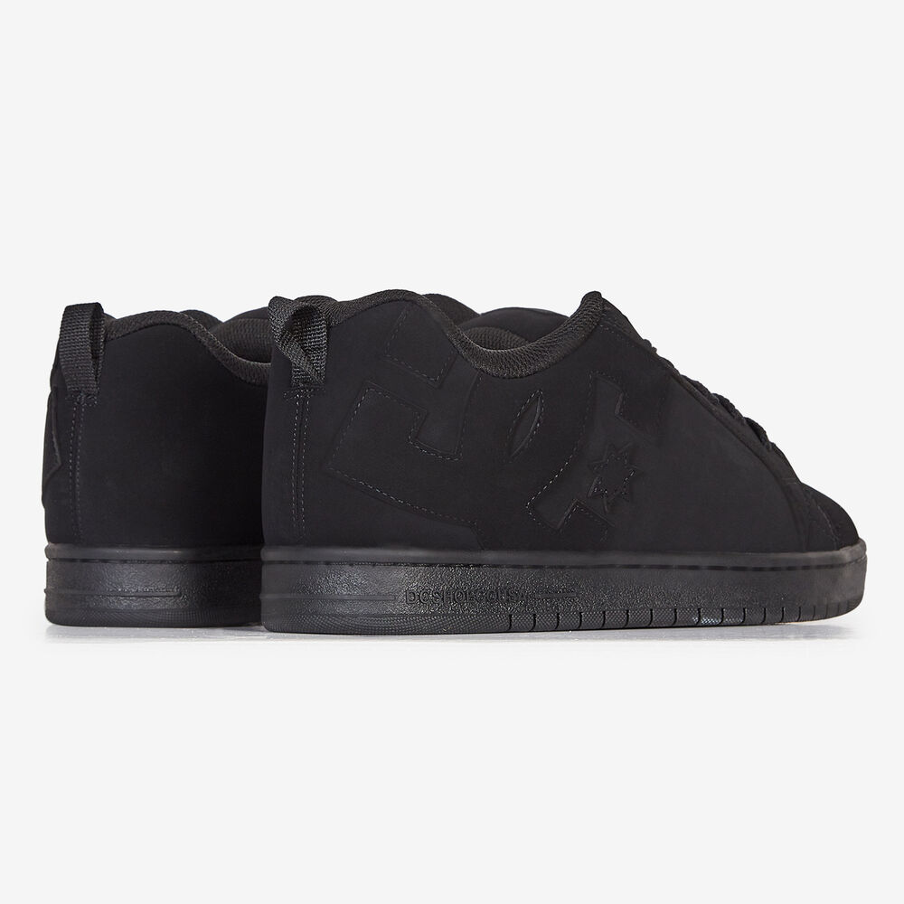 DC SHOES COURT GRAFFIK SNEAKERS HOMME - NOIR - LACETS | Courir.com