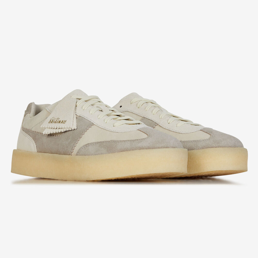 CLARKS TOR 80 SNEAKERS HOMME - GRIS - LACETS | Courir.com