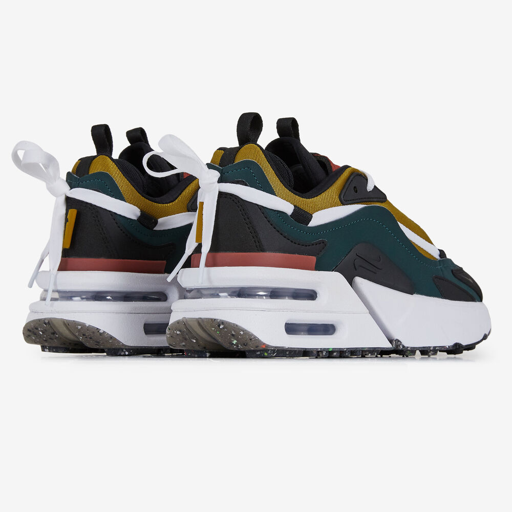 NIKE AIR MAX FURYOSA NAVY BLUE/YELLOW - SNEAKERS WOMEN | Courir.com
