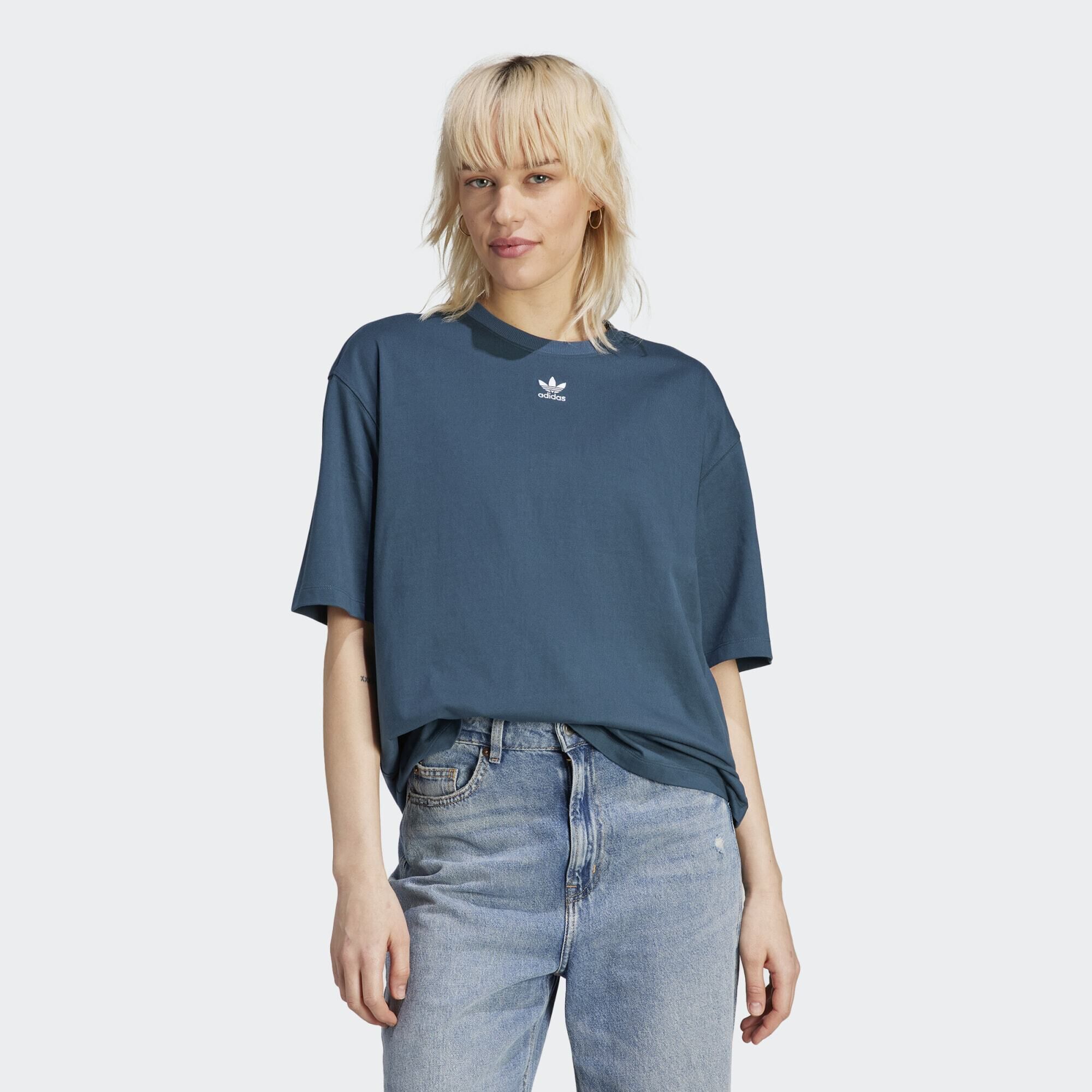 ADIDAS ORIGINALS Adicolor Essentials Tee Arctic Night - SURVETEMENT ...