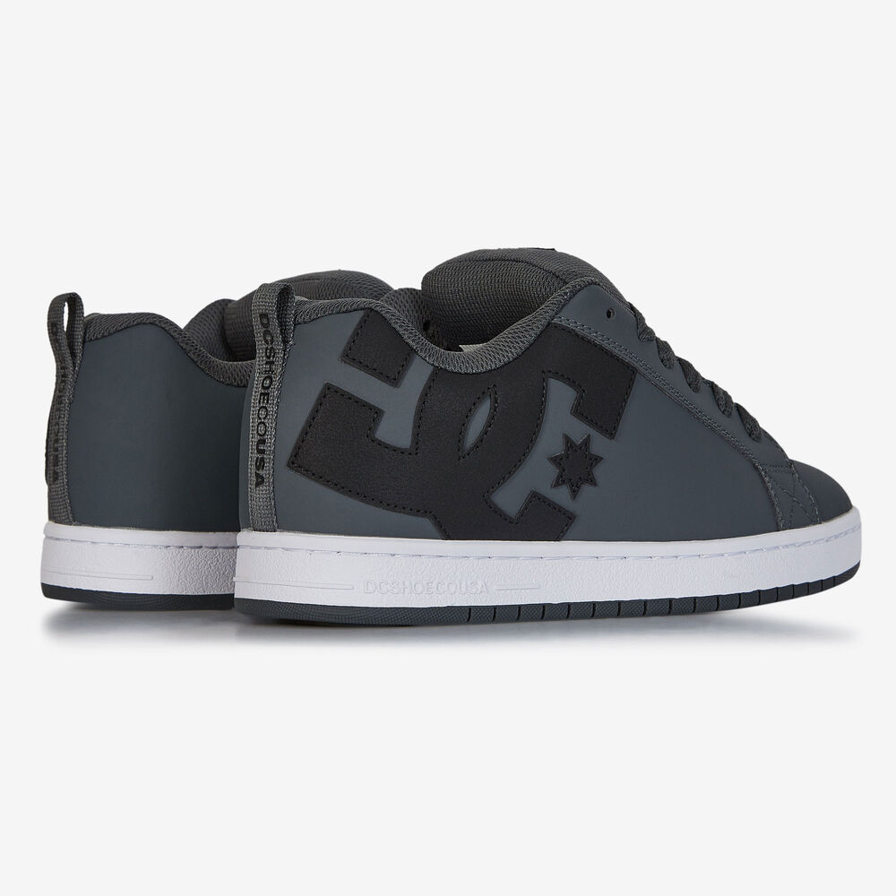 DC SHOES COURT GRAFFIK GREY/WHITE - SNEAKERS MEN | Courir.com