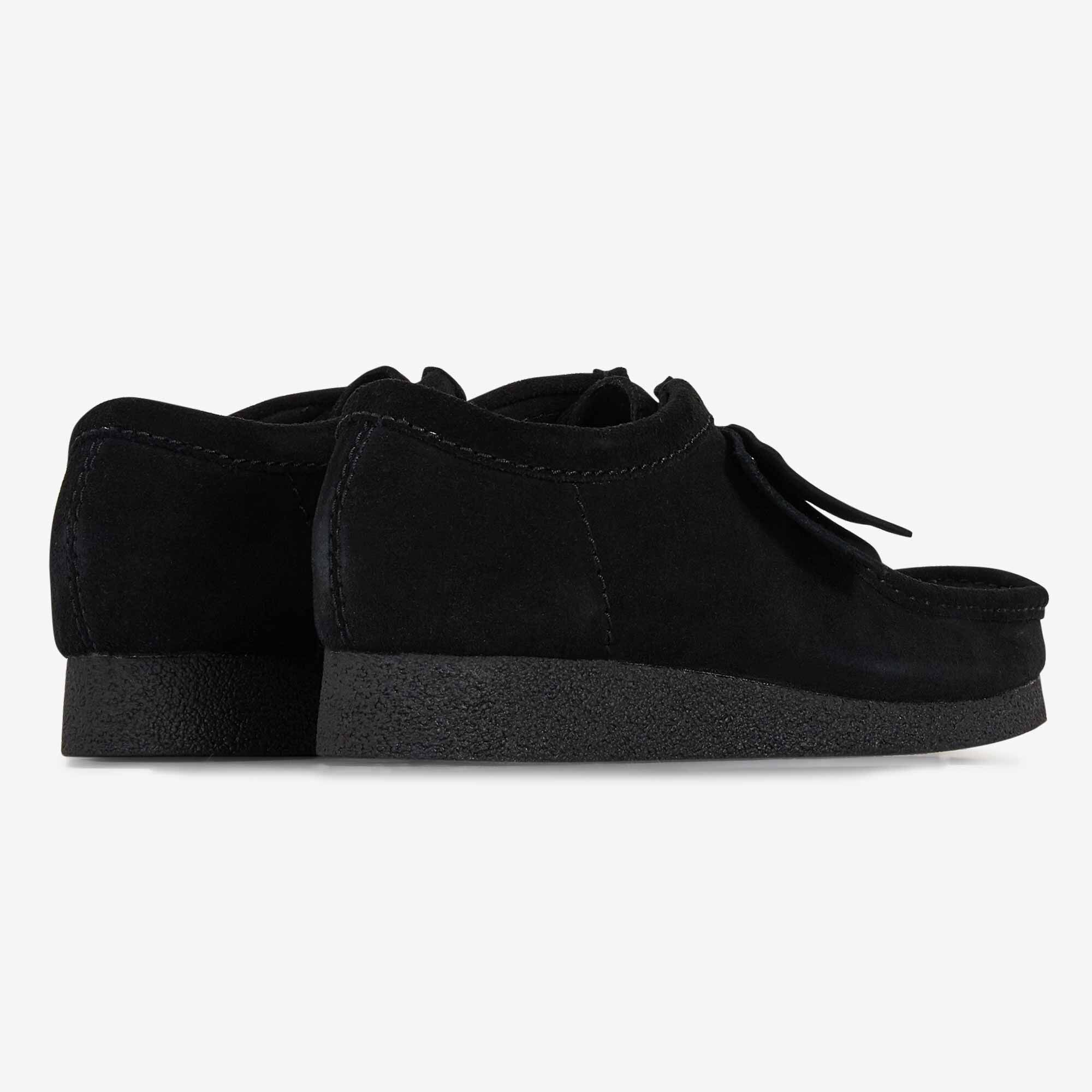 CLARKS WALLABEE EVO SNEAKERS HOMME - NOIR - LACETS | Courir.com