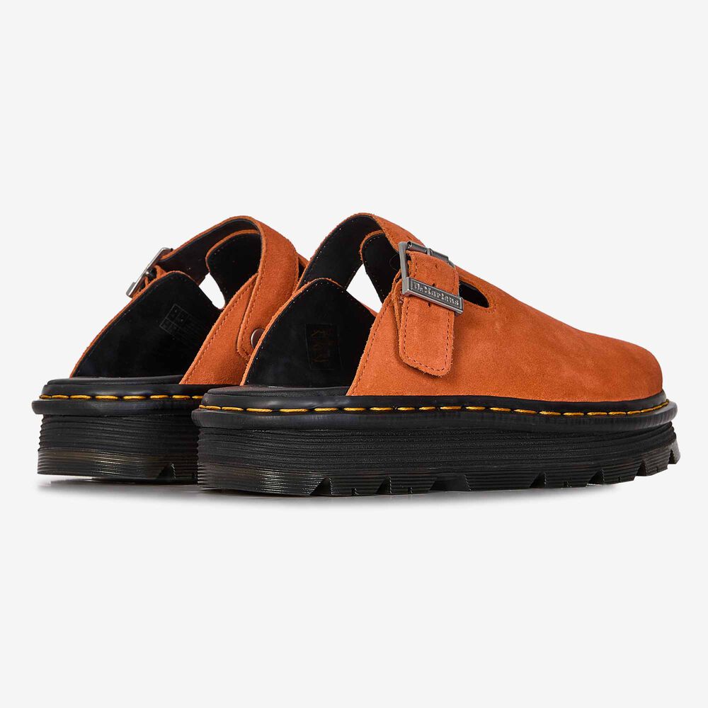 DR MARTENS ZEBZAG SNEAKERS HOMME - ORANGE | Courir.com
