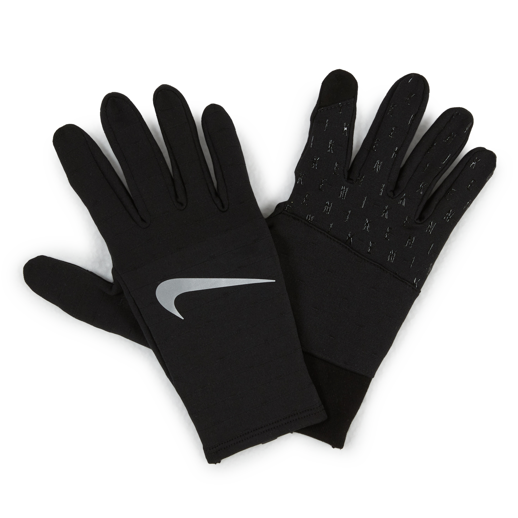 NIKE GLOVES SPHERE RUN 4.0 BLACK/SILVER - GLOVES UNISEX | Courir.com