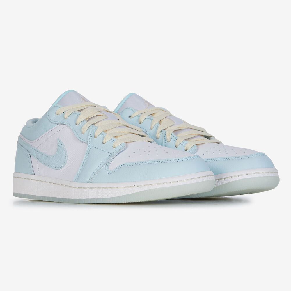 JORDAN AIR JORDAN 1 LOW BEIGE/BLUE - SNEAKERS MEN | Courir.com