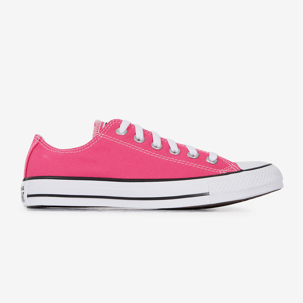 CONVERSE CHUCK TAYLOR ALL STAR OX SNEAKERS FEMME - FUCHSIA - LACETS ...