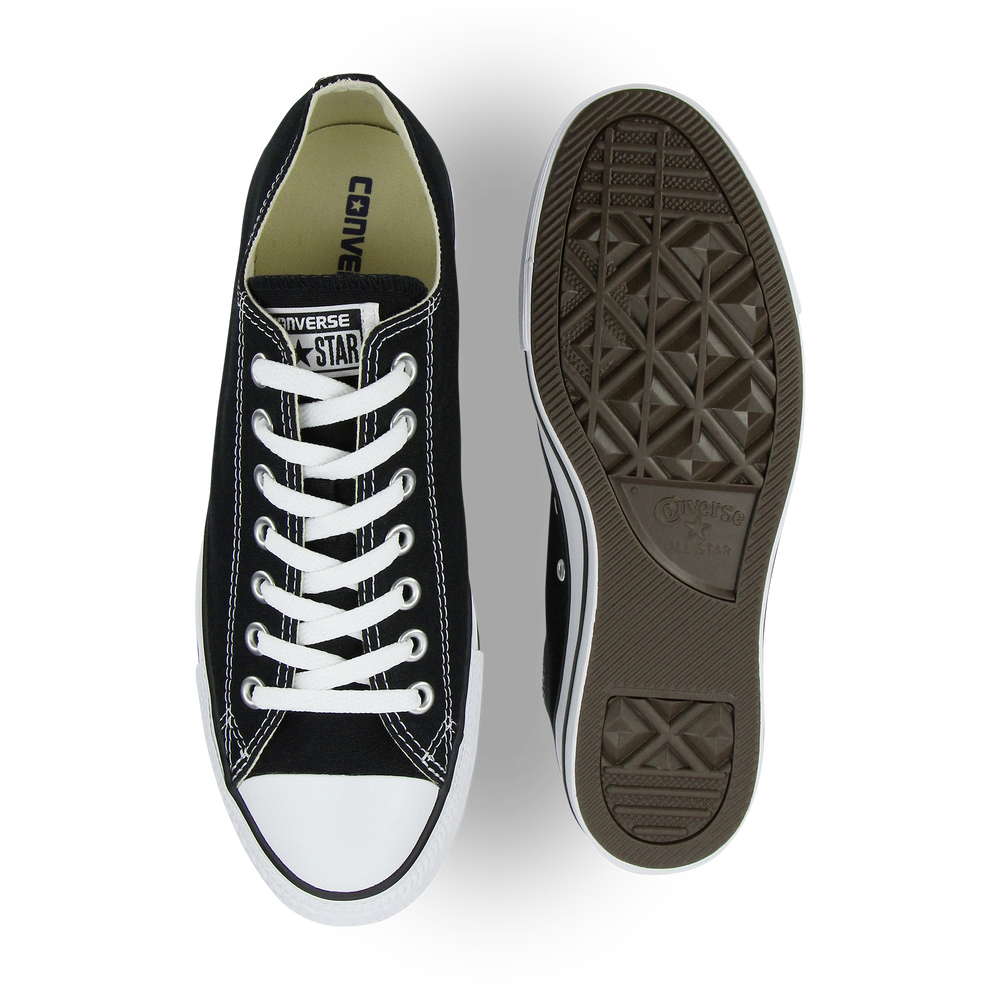 CONVERSE CHUCK TAYLOR ALL STAR OX CORE SNEAKERS HOMME - NOIR/BLANC ...