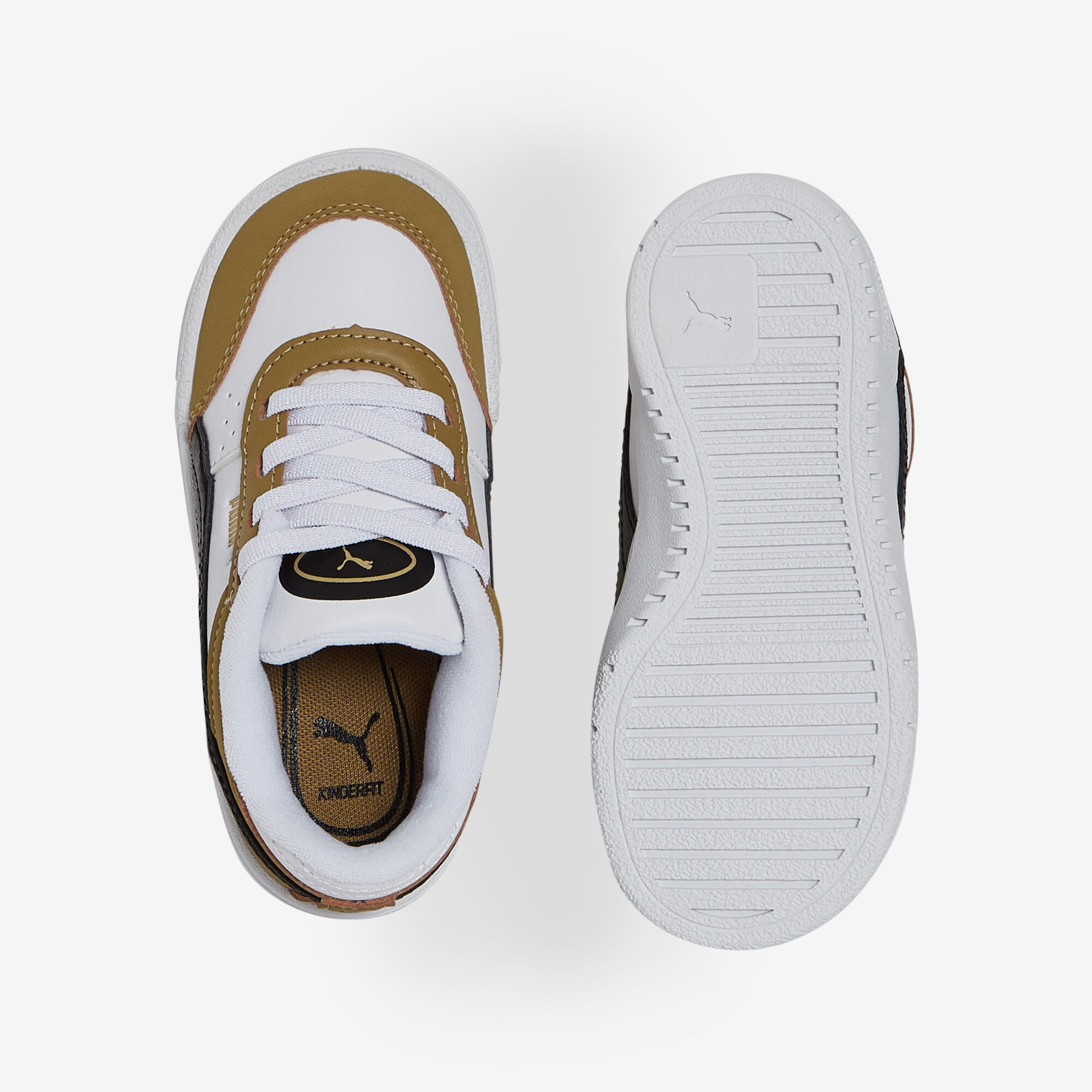 PUMA CA PRO SPORT BLANC/MARRON - SNEAKERS ENFANT - LACETS | Courir.com