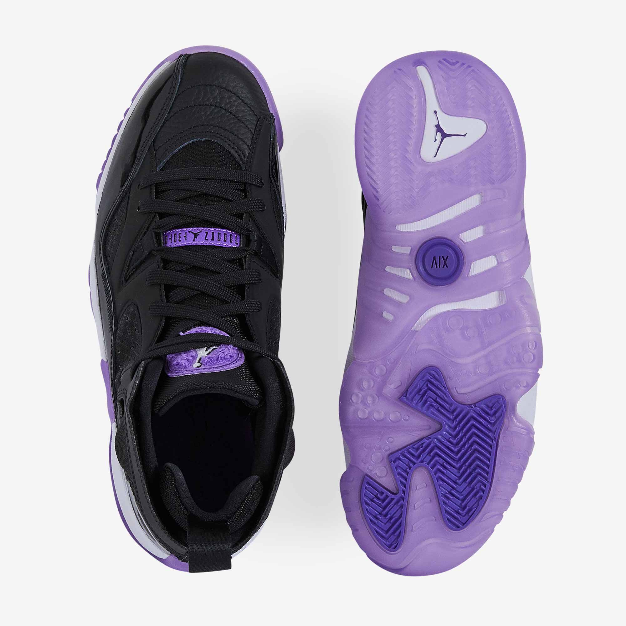 JORDAN JUMPMAN TWO TREY BLACK/PURPLE - SNEAKERS WOMEN | Courir.com