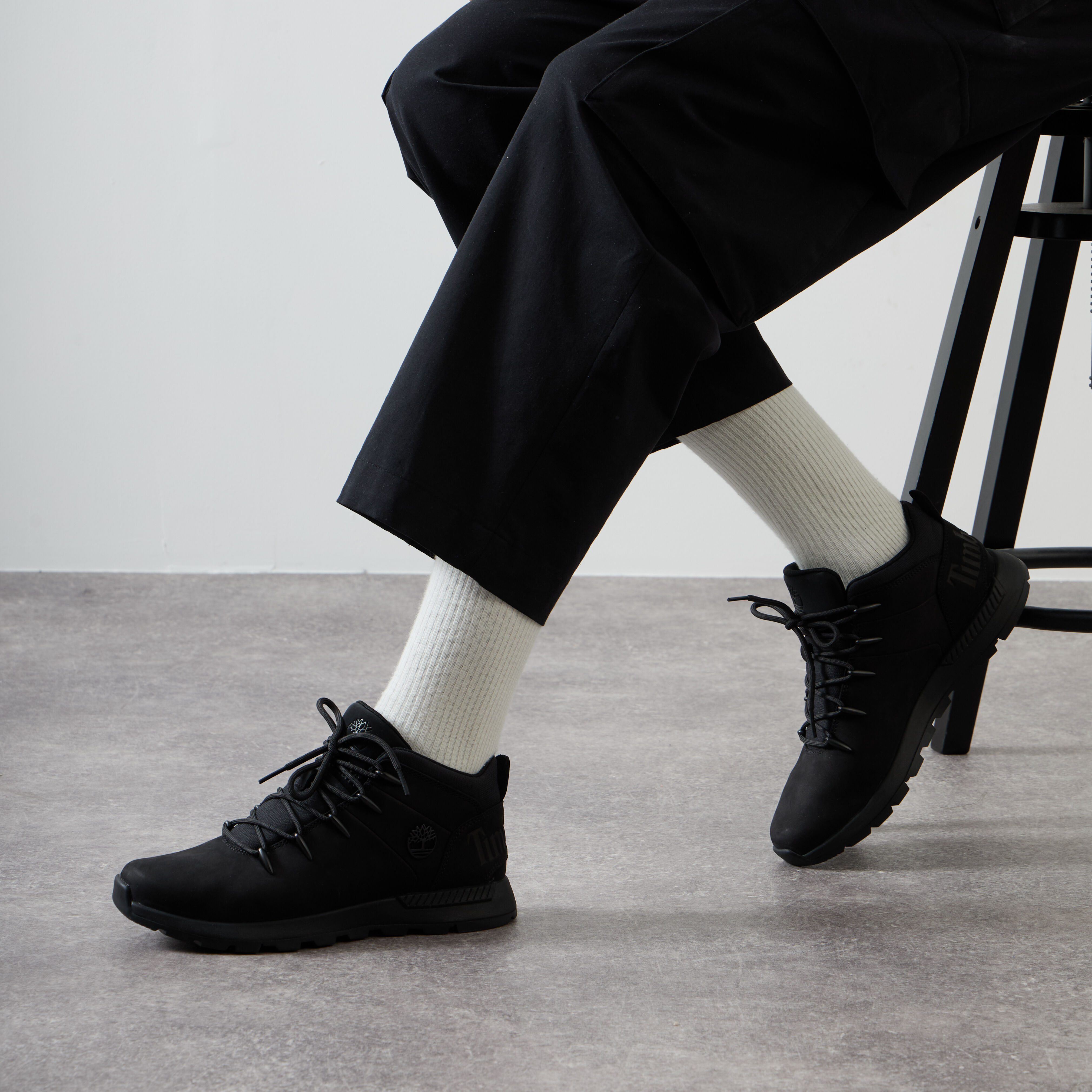 TIMBERLAND SPRINT TREKKER MID NOIR - SNEAKERS HOMME | Courir.com