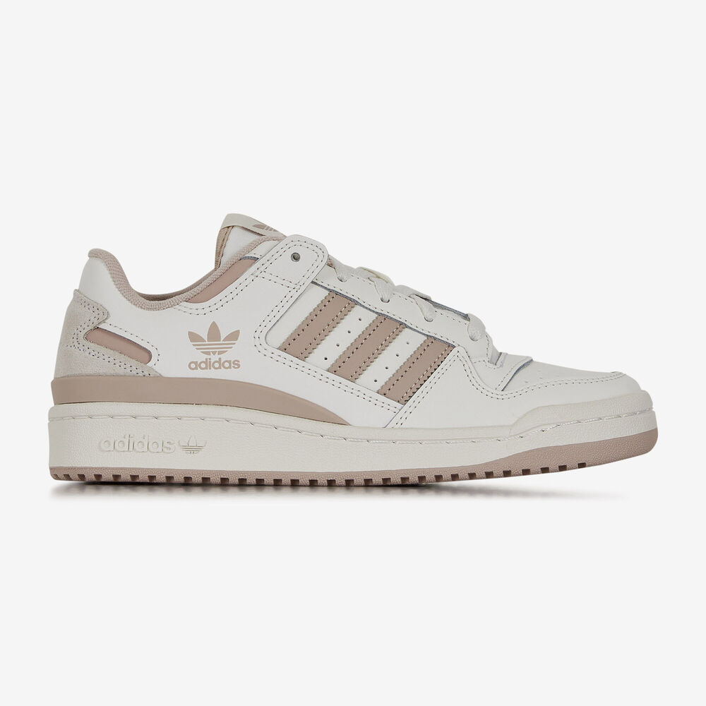 ADIDAS ORIGINALS FORUM LOW CL WHITE/BEIGE - SNEAKERS WOMEN | Courir.com