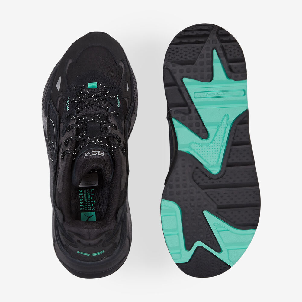 PUMA RS-X EFEKT 2.0 SNEAKERS HOMME - NOIR/BLEU - LACETS | Courir.com