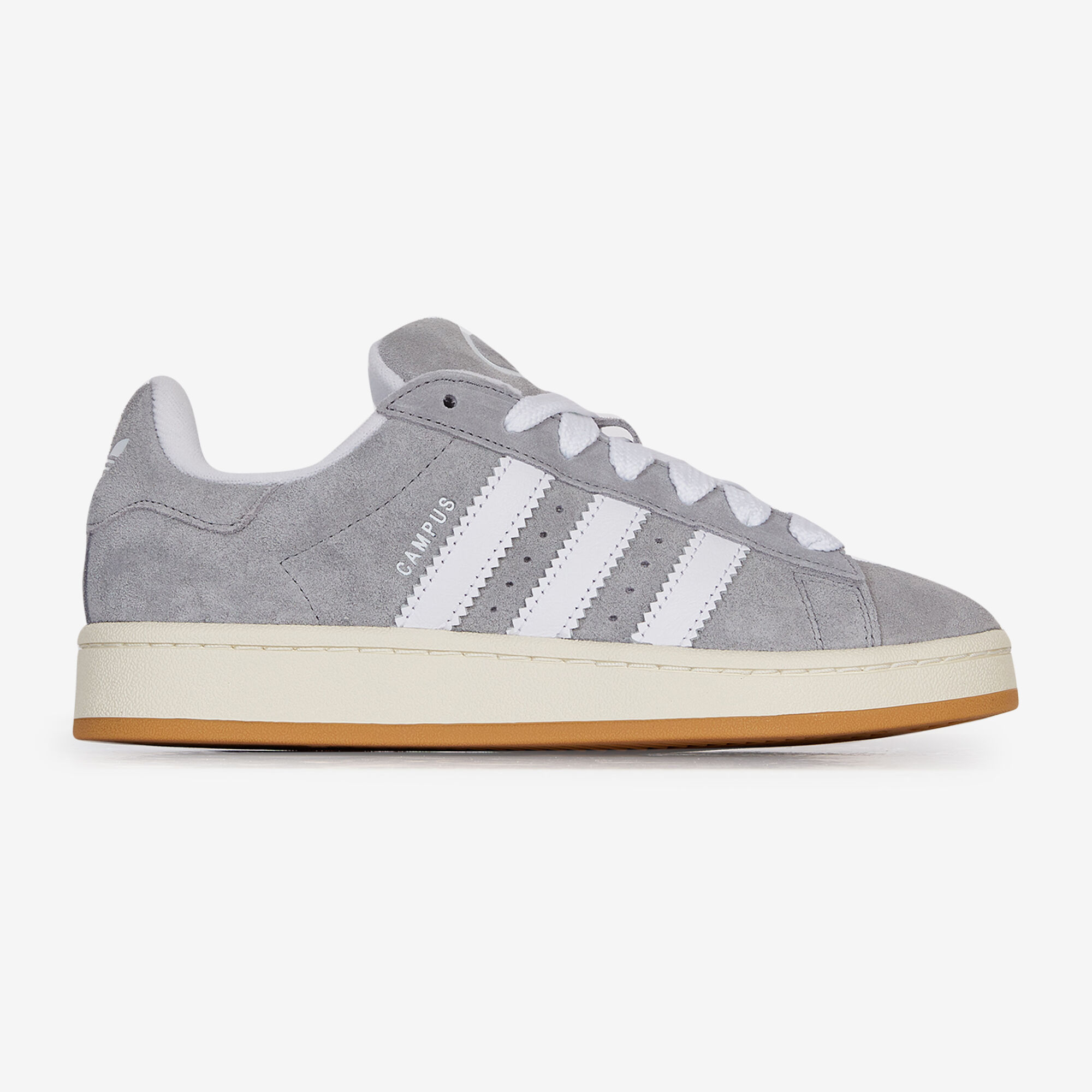 ADIDAS ORIGINALS CAMPUS 00s GRIS/BLANC - SNEAKERS FEMME - LACETS ...