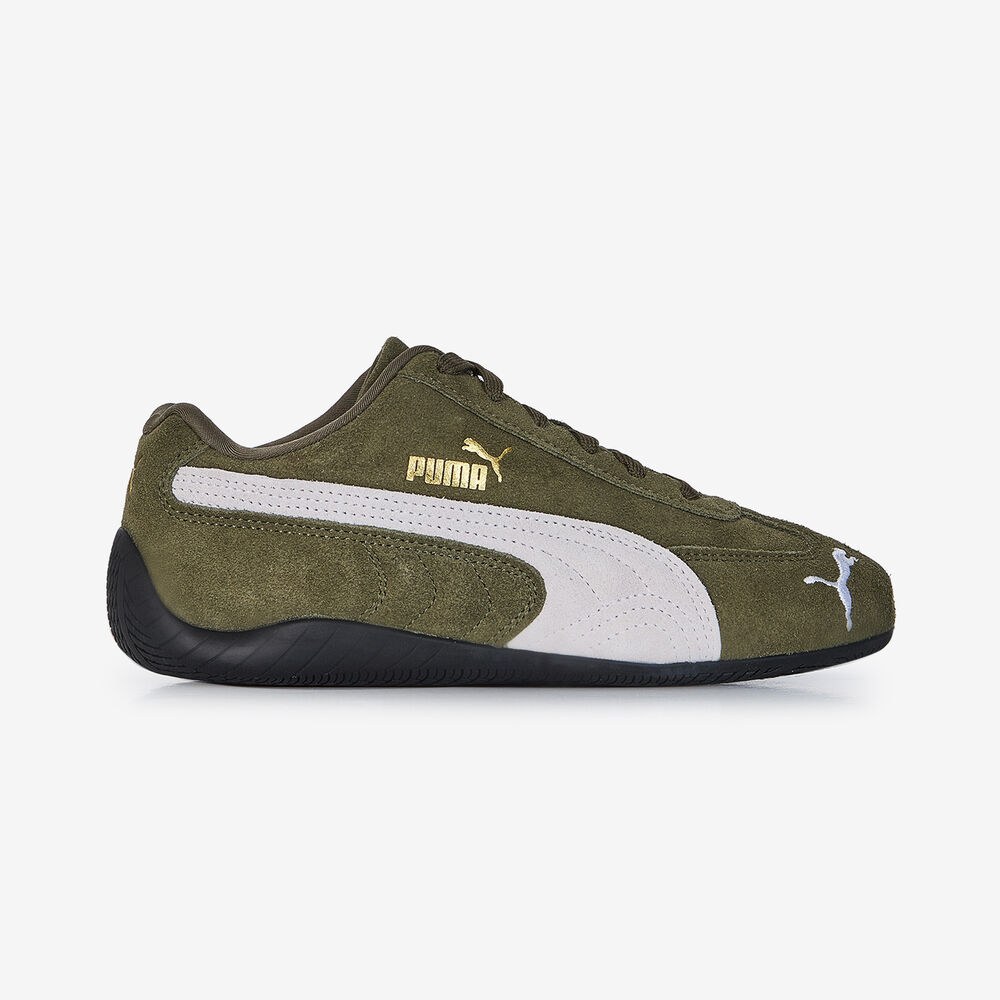 PUMA SPEEDCAT OG SNEAKERS ENFANT - KAKI/BLANC - LACETS | Courir.com