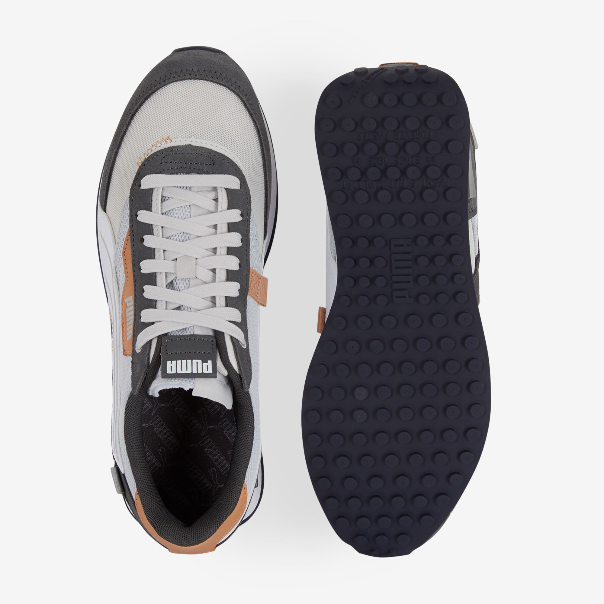 PUMA FUTURE RIDER DISPLACED GREY/ANTHRACITE - SNEAKERS MEN | Courir.com