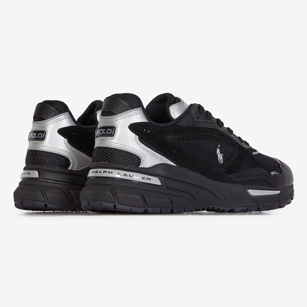 POLO RALPH LAUREN TRACKSTER 275 SNEAKERS HOMME - NOIR - LACETS | Courir.com
