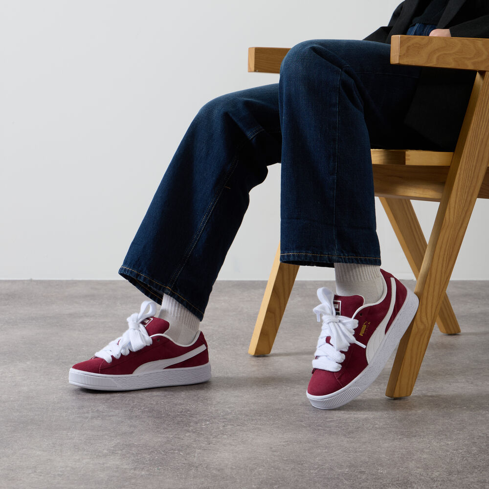 PUMA SUEDE XL SNEAKERS FEMME - BORDEAUX - LACETS | Courir.com