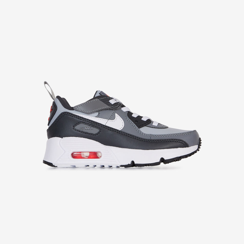 NIKE AIR MAX 90 CF SNEAKERS ENFANT - GRIS/ROUGE - SCRATCH | Courir.com