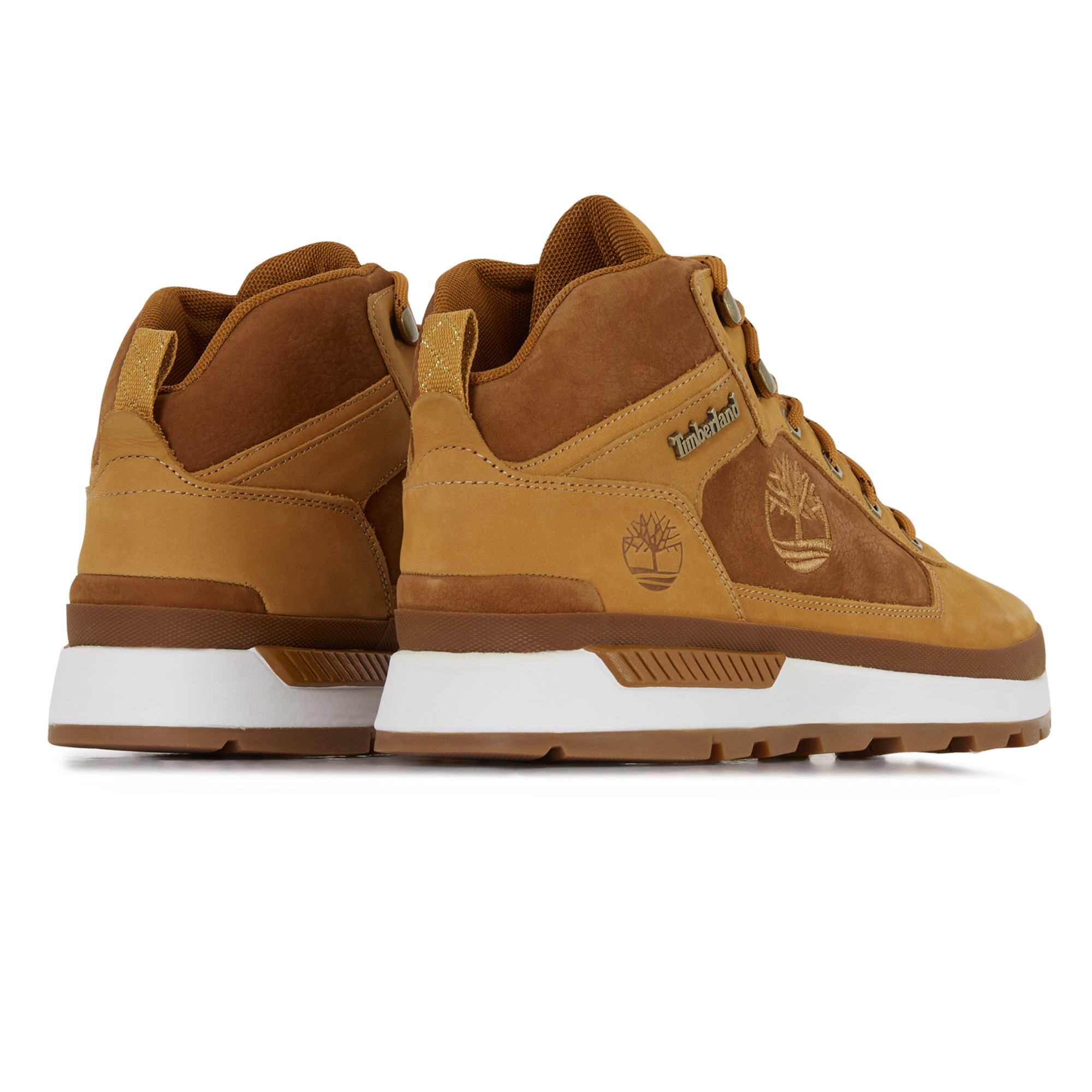 TIMBERLAND FIELD TREKKER MID CONTRAST HONEY/WHITE - SNEAKERS MEN ...