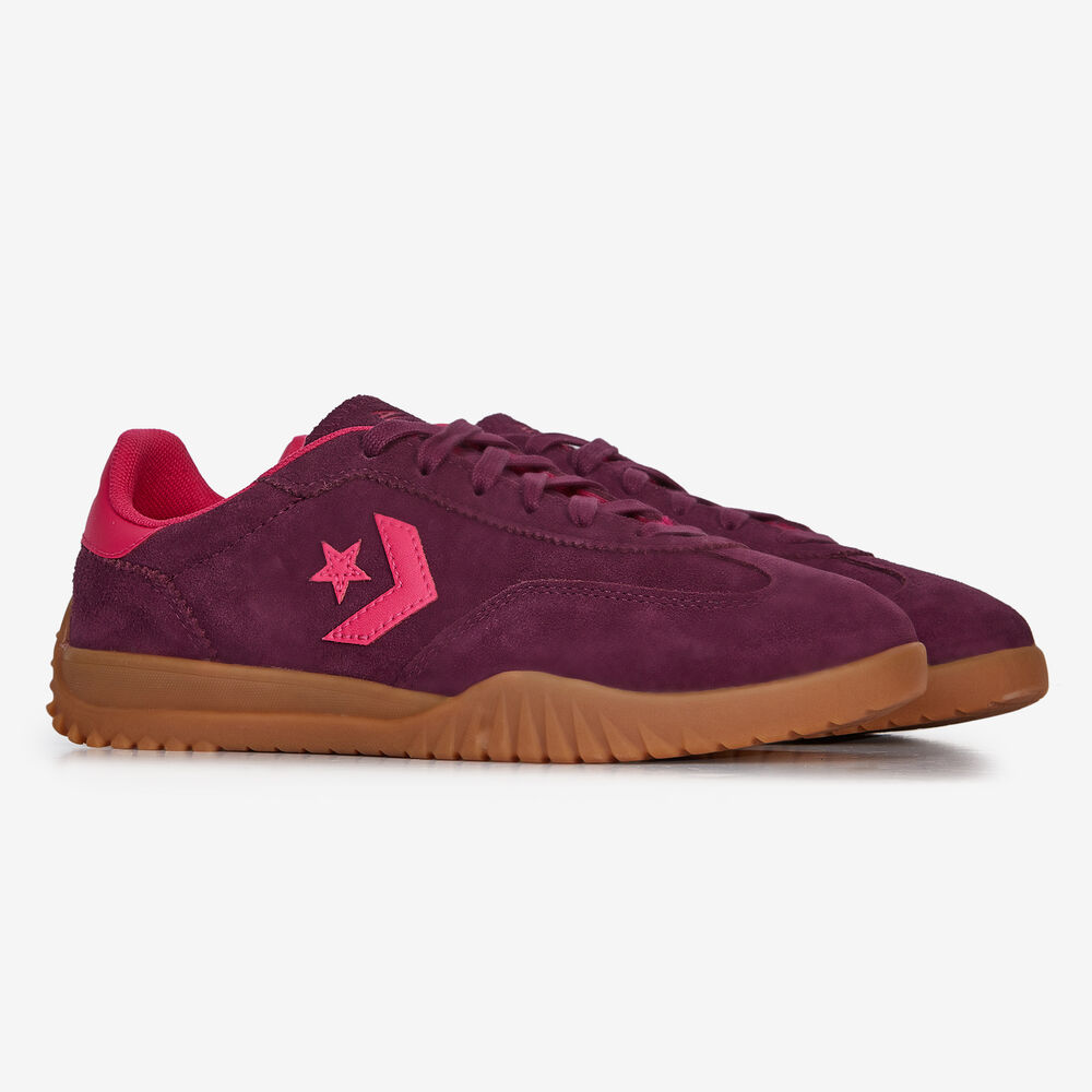 CONVERSE RS TRAINER SNEAKERS FEMME - BORDEAUX/ROSE - LACETS | Courir.com