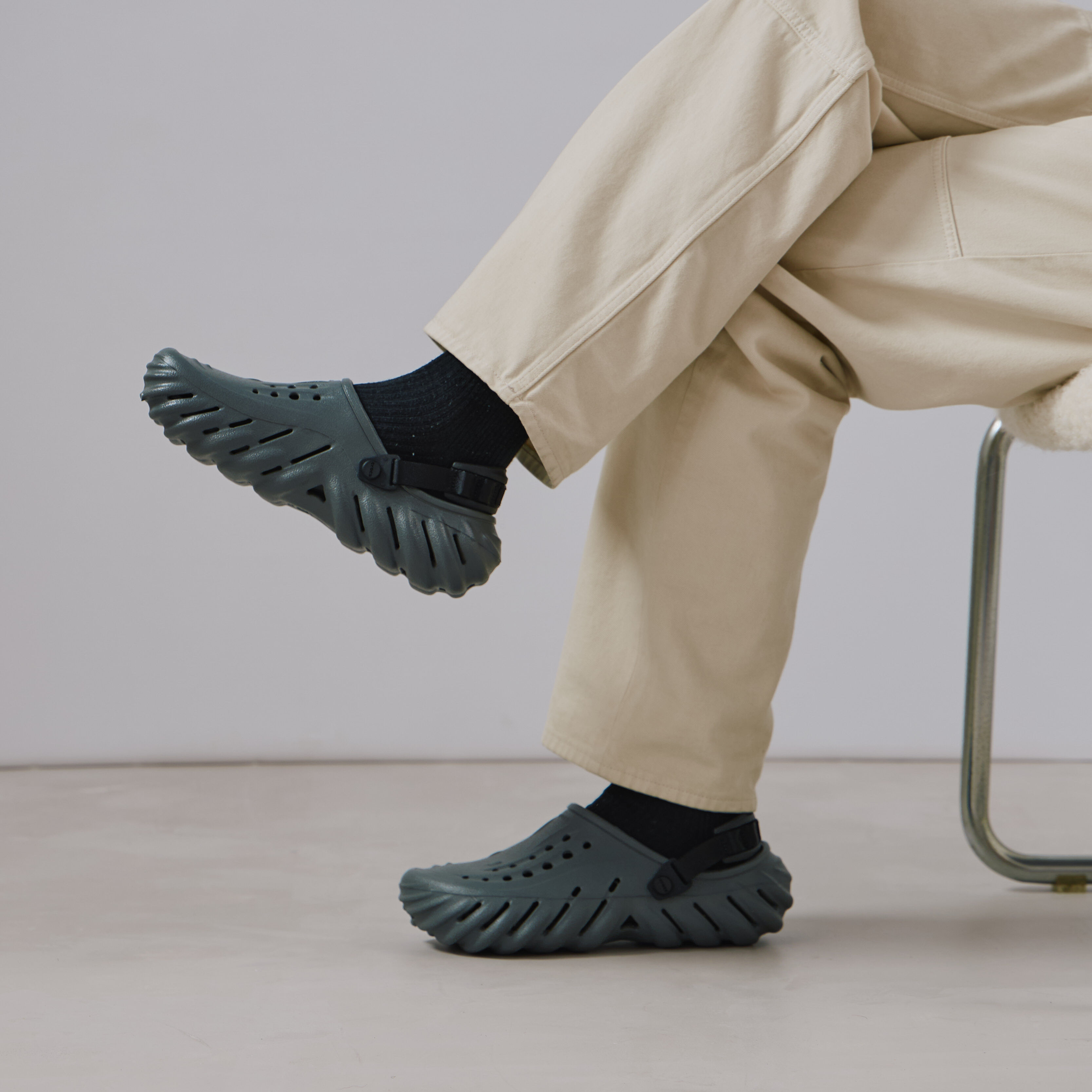 CROCS ECHO CLOG GREY - SUMMER MEN | Courir.com