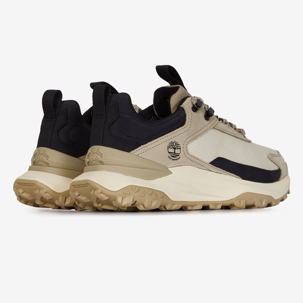 TIMBERLAND MOTION ACCESS LOW UTILITY SNEAKERS HOMME - BEIGE - LACETS ...