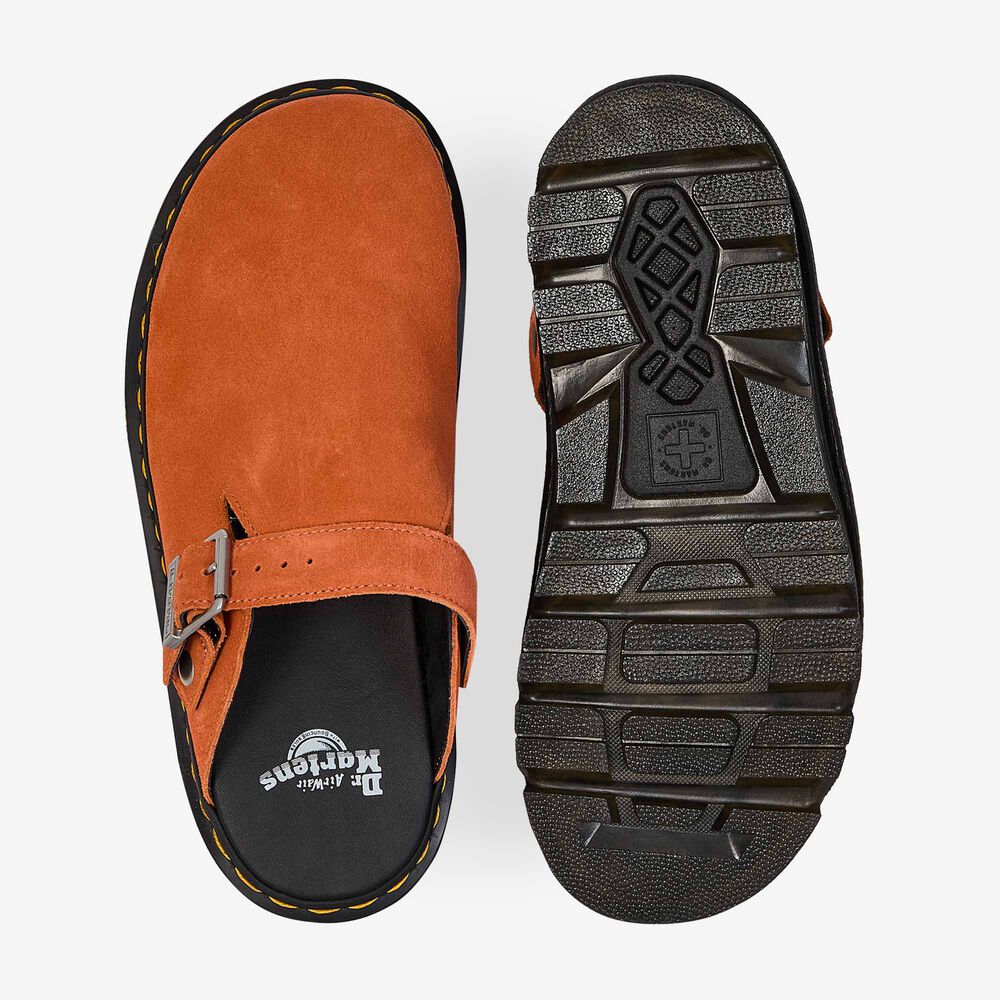 DR MARTENS ZEBZAG SNEAKERS HOMME - ORANGE | Courir.com