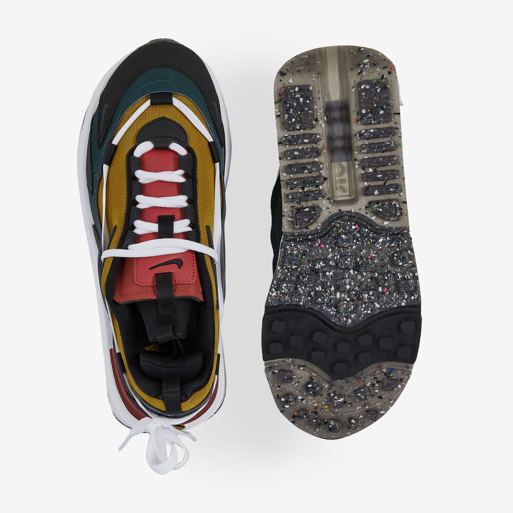 NIKE AIR MAX FURYOSA NAVY BLUE/YELLOW - SNEAKERS WOMEN | Courir.com