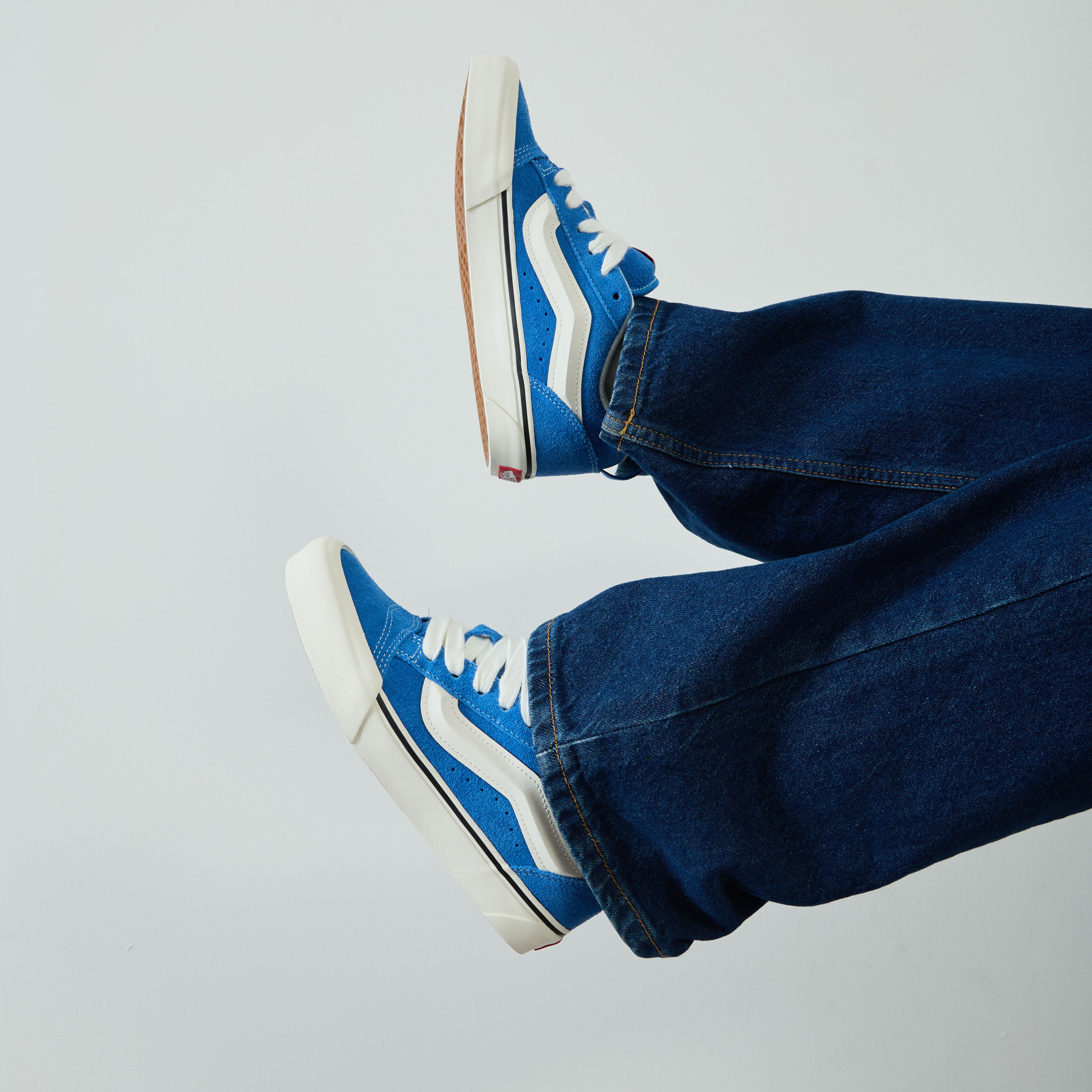 VANS KNU SKOOL BLEU - SNEAKERS WOMEN | Courir.com