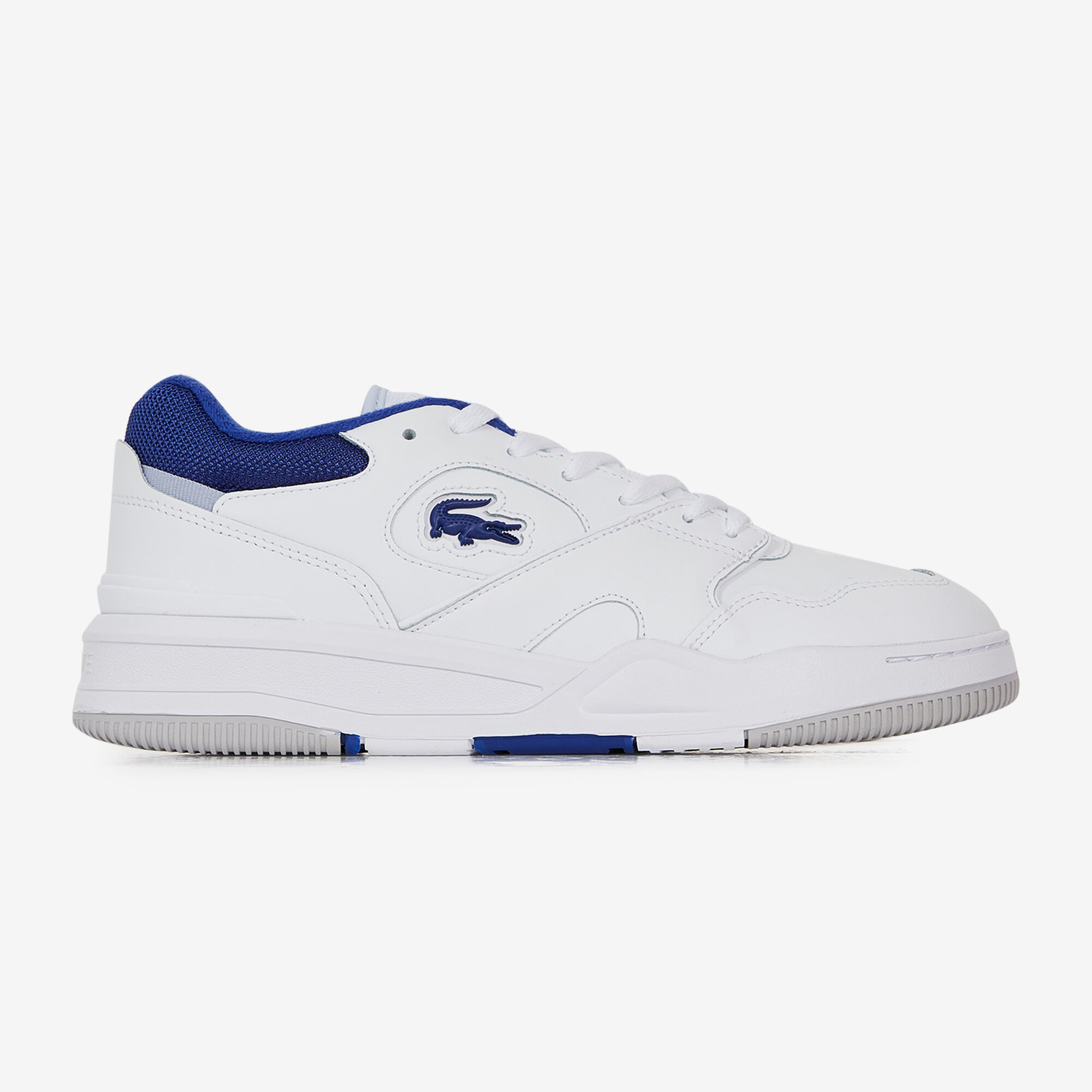 LACOSTE LINESHOT WHITE/BLUE - SNEAKERS MEN | Courir.com