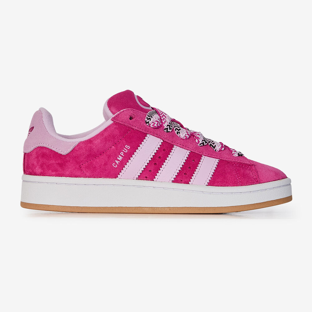 ADIDAS ORIGINALS CAMPUS 00s LACES SNEAKERS FEMME - ROSE - LACETS ...